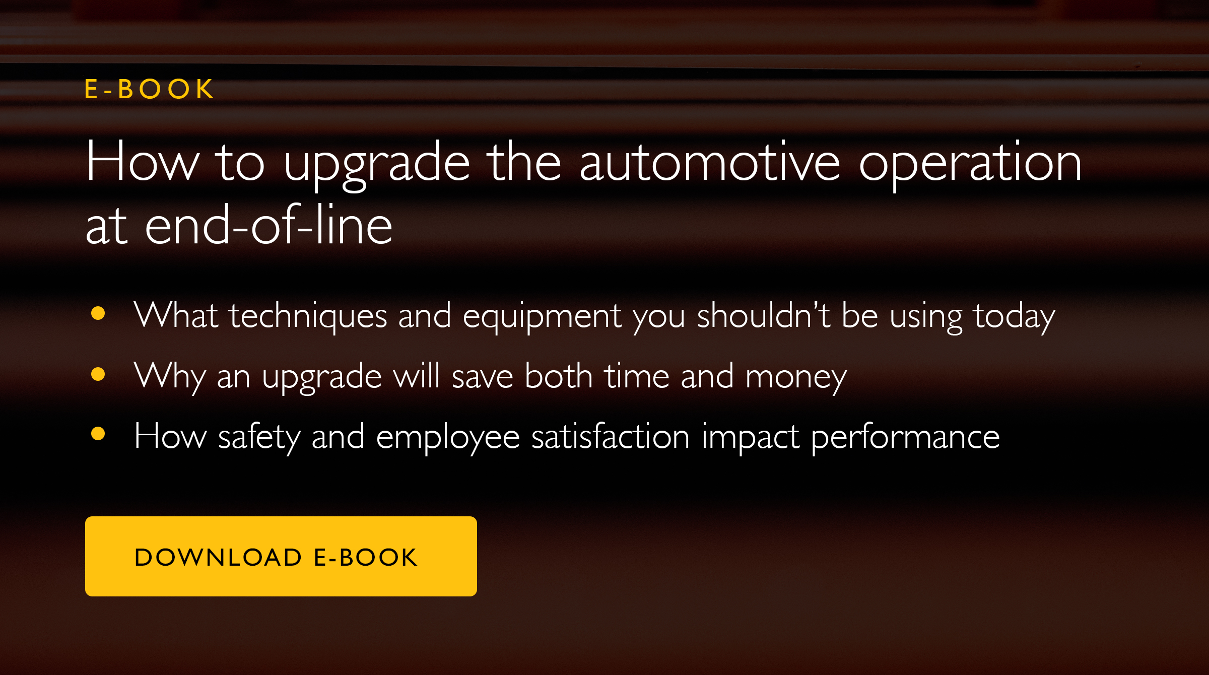 E-book: How to upgrade the automotive operation at end-of-line